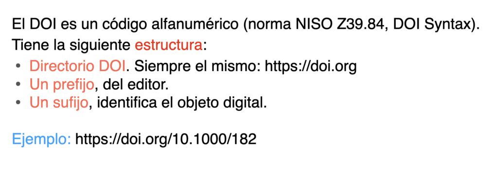 Ventajas solicitar DOI publicación científica sanitaria. - Ciencia ...